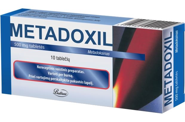 Metadoxil 500mg tabletės N10