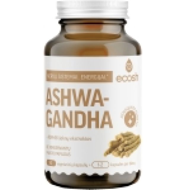 ECOSH AŠVAGANDA (Ashwagandha) su KSM - 66 šaknų ekstraktu 400mg ...