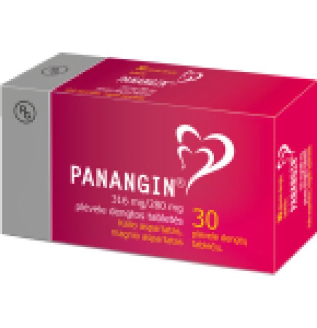 Panangin 316mg+280mg plėvele dengtos tabletės N30