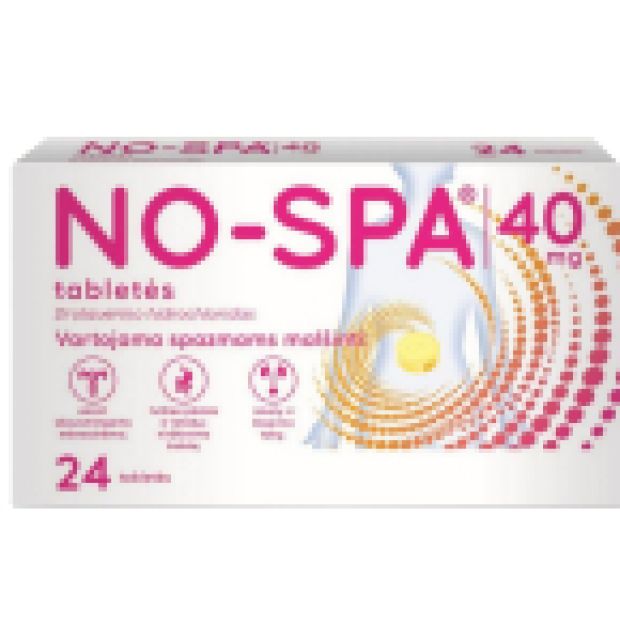 NO-SPA 40mg tabletės N24